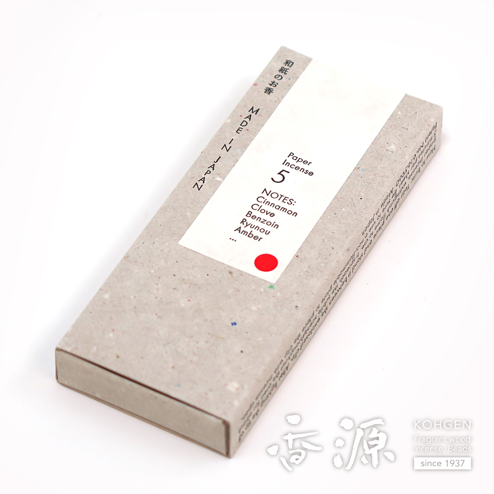 薫寿堂のお香 WASHI INCENSE 05 和紙のお香 05の通販 - お香専門店香源